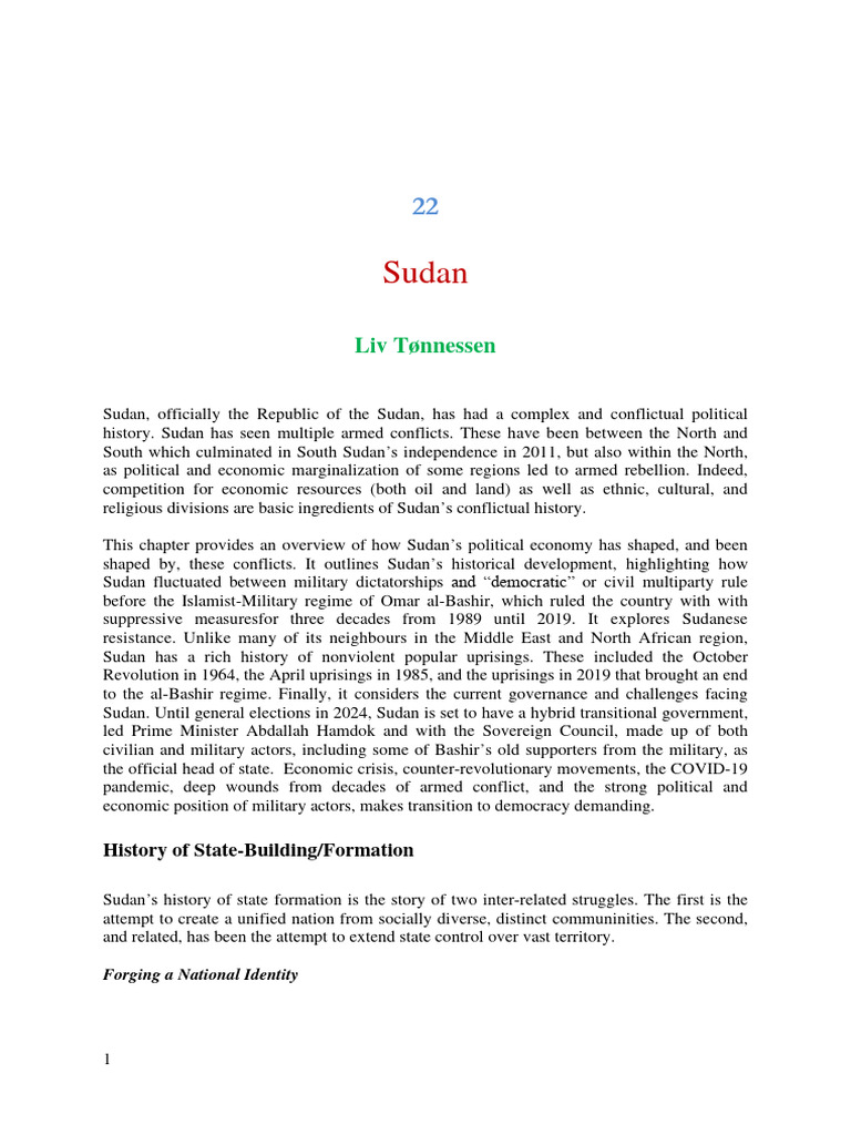 Sudan | PDF