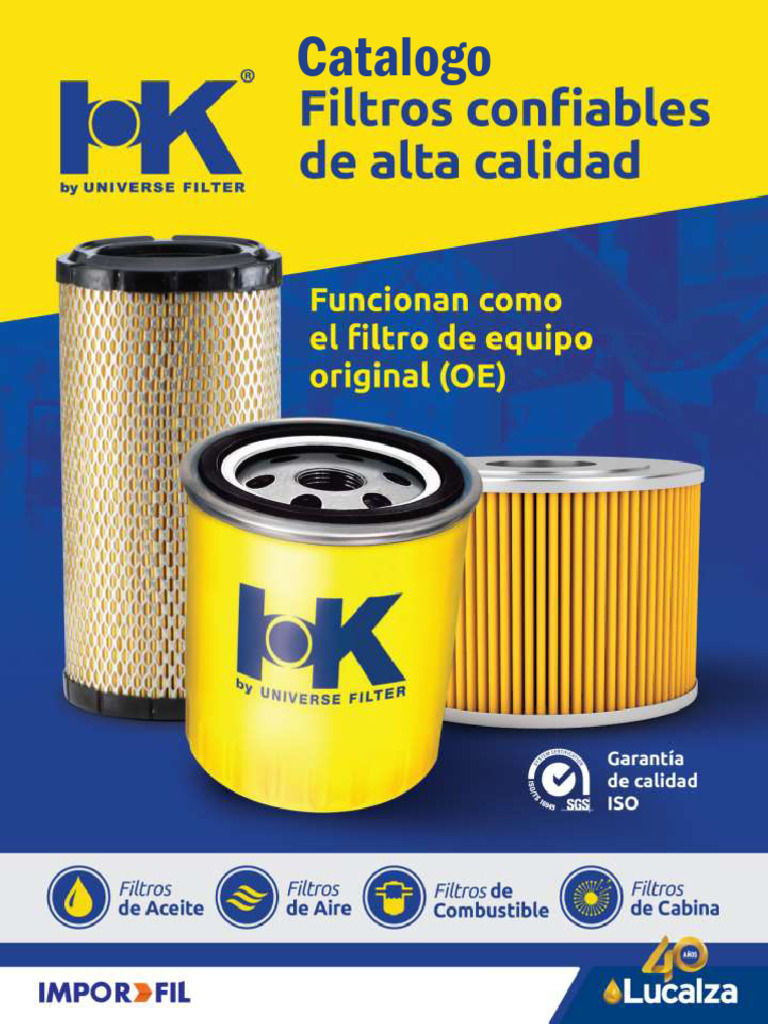 Catalogo Filtros HK Sep 2022 | PDF