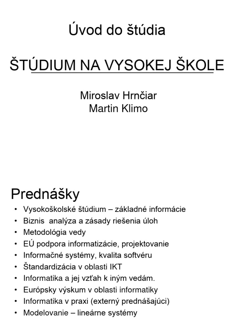 01 UDS VS Studium | PDF