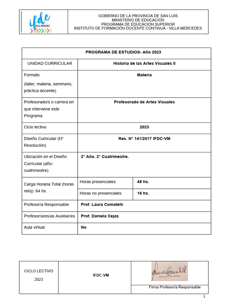 HAVII Programa 2023 | PDF