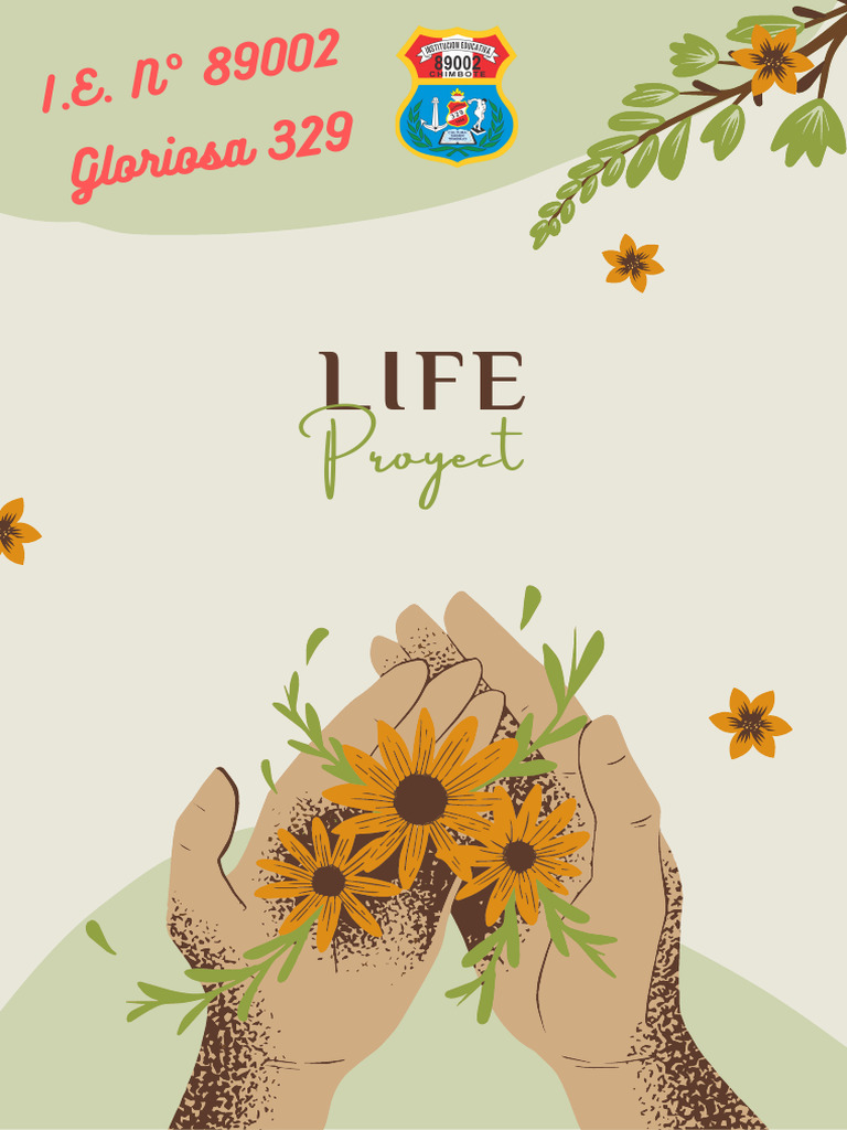 Documento A4 Portada para Propuesta Informe Trabajo Floral Ilustrado Verde y Marrón.pdf_20230915 ...