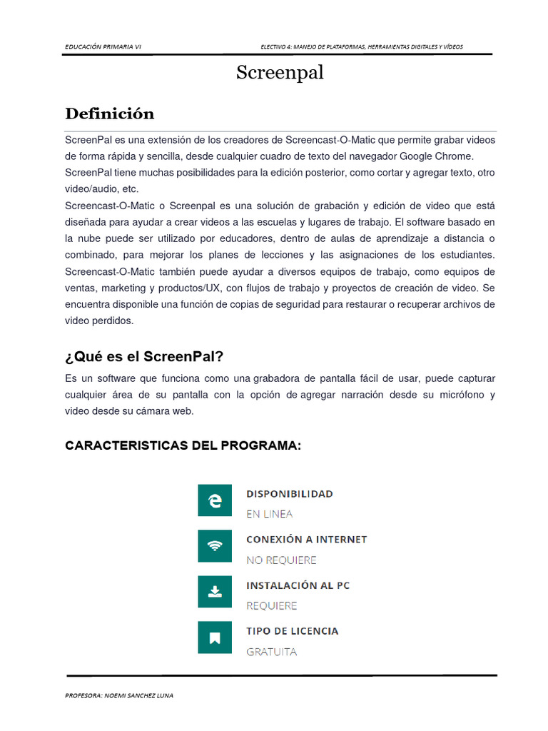 SEMANA7- SCREENPAL | PDF