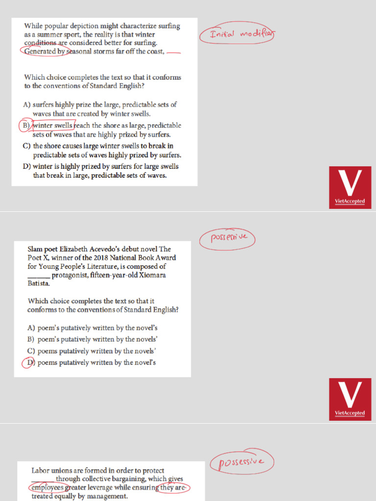 Session 9 - Writing - KEY | PDF