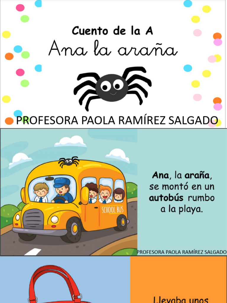 Cuento de La Vocal A | PDF