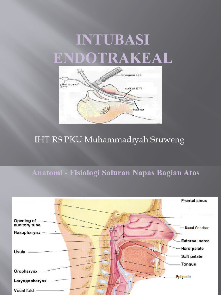Iht Intubasi Pku Sruweng | PDF
