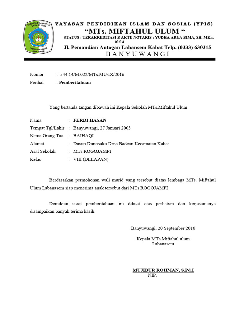 006 Surat Masuk Pdf