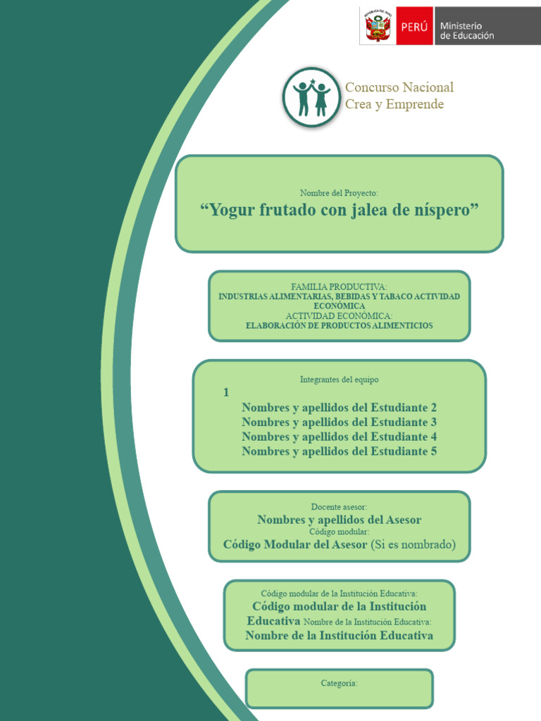 Proyecto de Crea y Emprende 3 | PDF