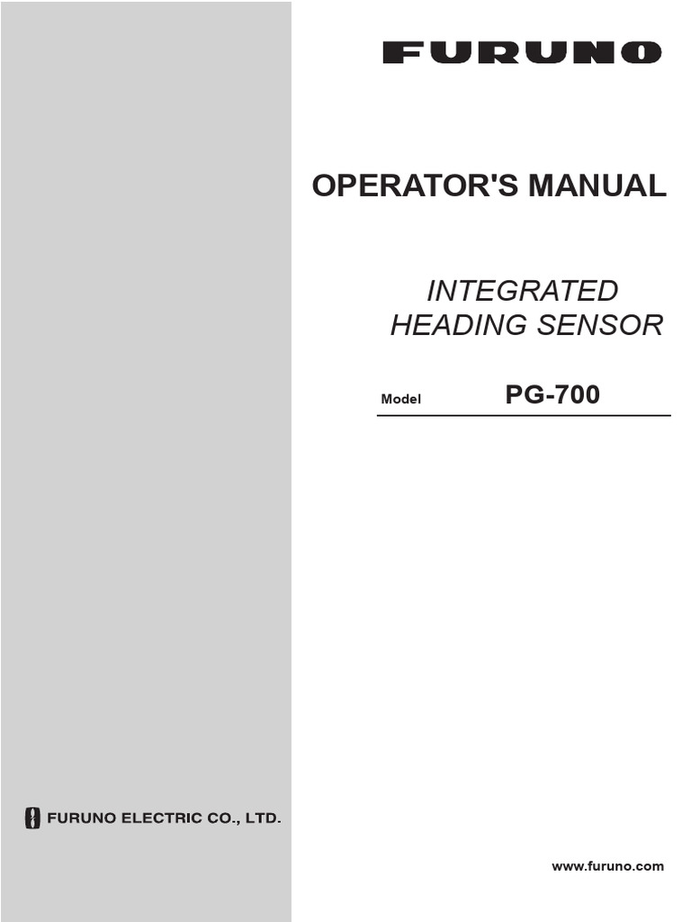 Pg700 Operations Manual | PDF