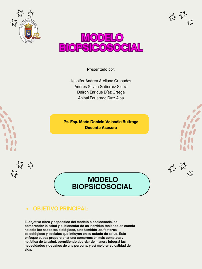 Modelo Biopsicosocial | PDF | Sicología | Ciencias del comportamiento
