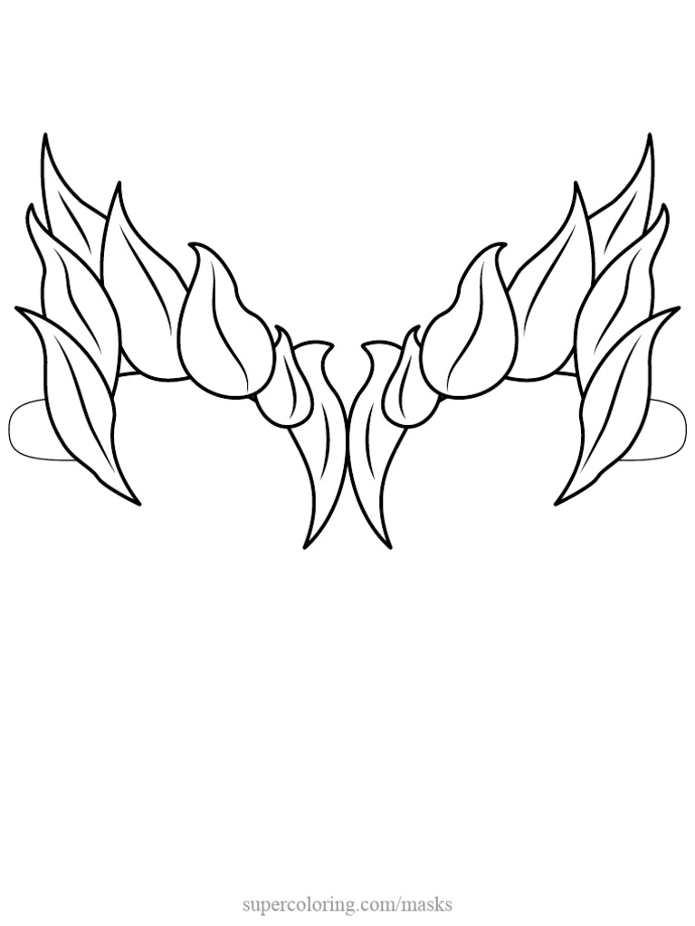 Printable Poison Ivy Mask Templates | PDF