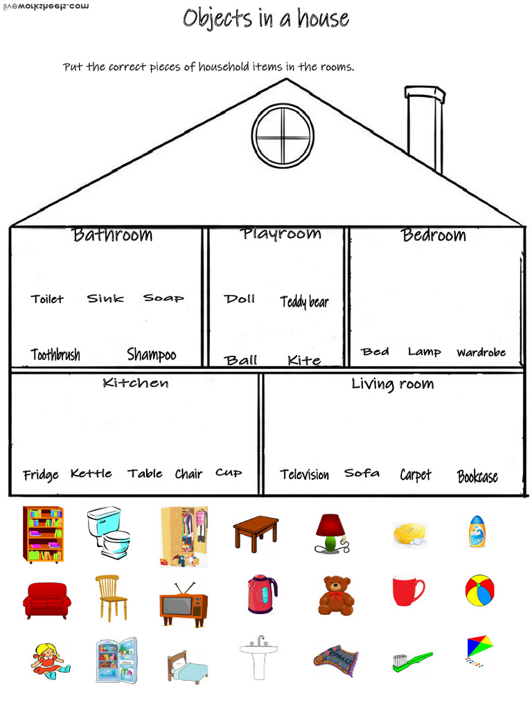 Objects in A House | PDF
