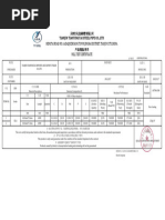 Paint Batch Certificate | PDF