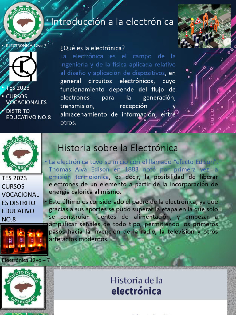 Introducción A La Electrónica | PDF