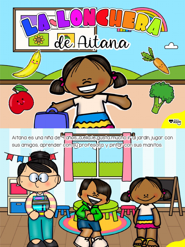 Cuento EdA N°07 - La Lonchera de Aitana | PDF