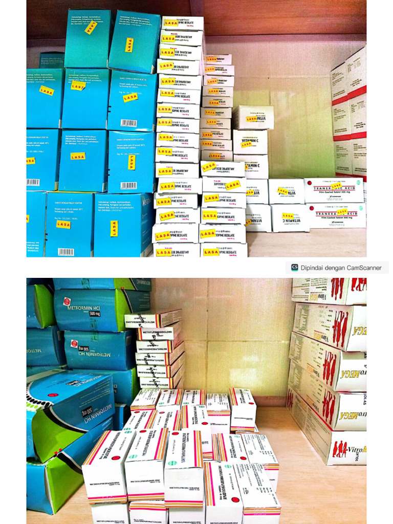 Bukti Penyimpanan Obat FIFO FEFO | PDF