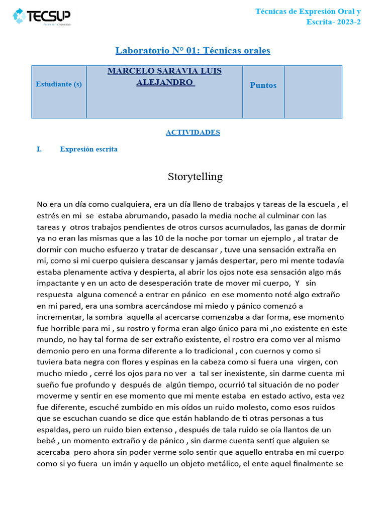 Mi Storytelling | PDF