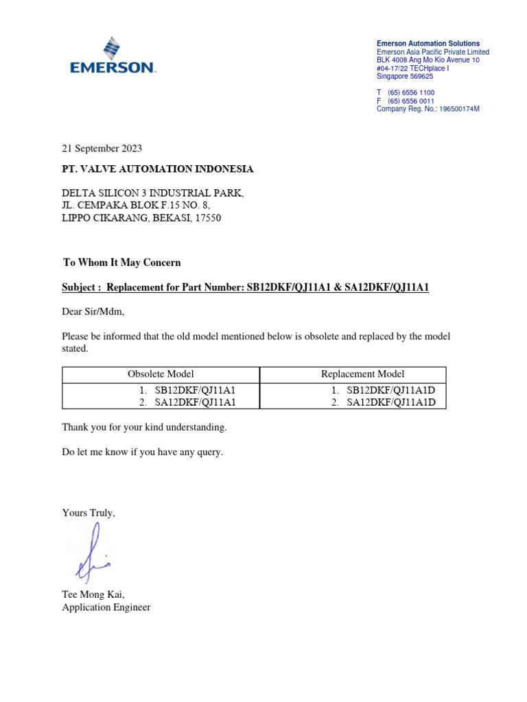 Obsolete Letter SB12DKF and SA12DKF | PDF | Technology & Engineering