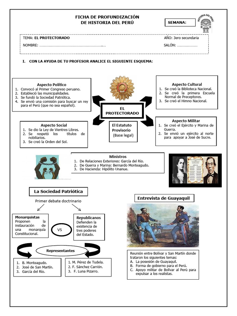 1 El Protectorado de San Martin | PDF