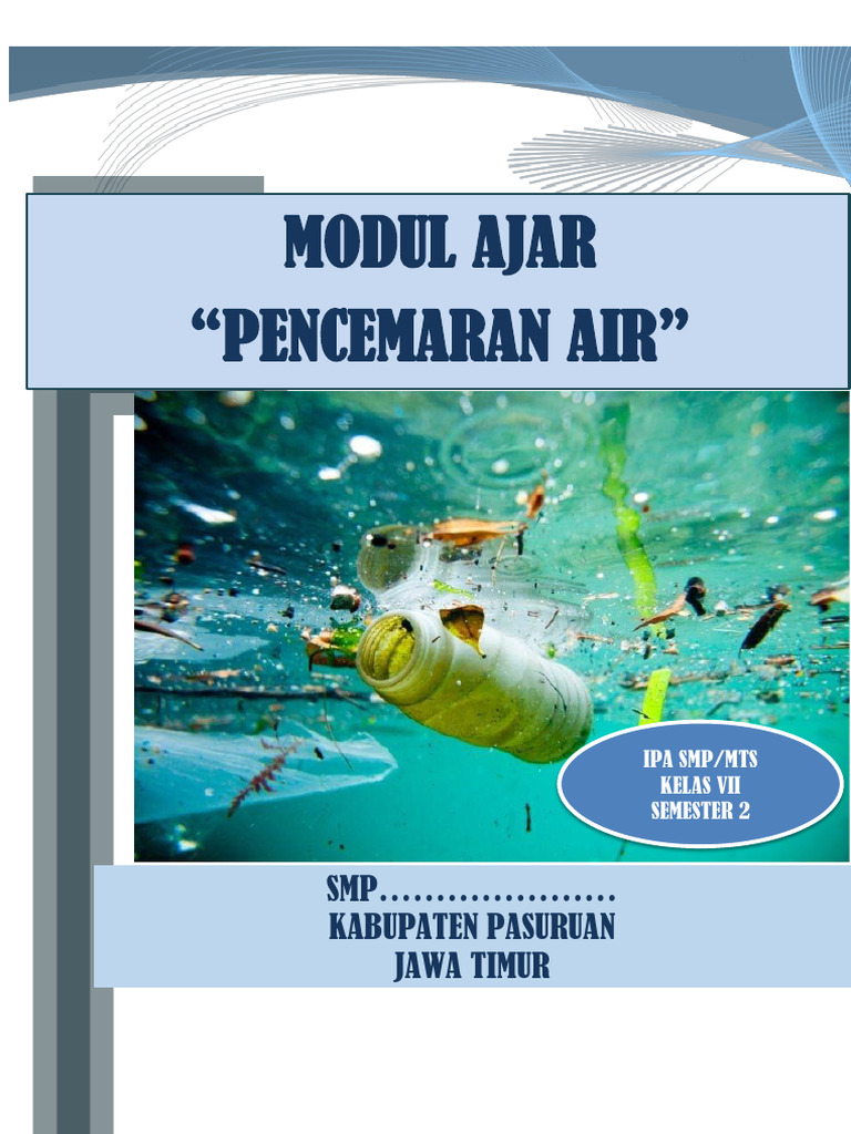 Modul Ajar Pencemaran Air Fix | PDF