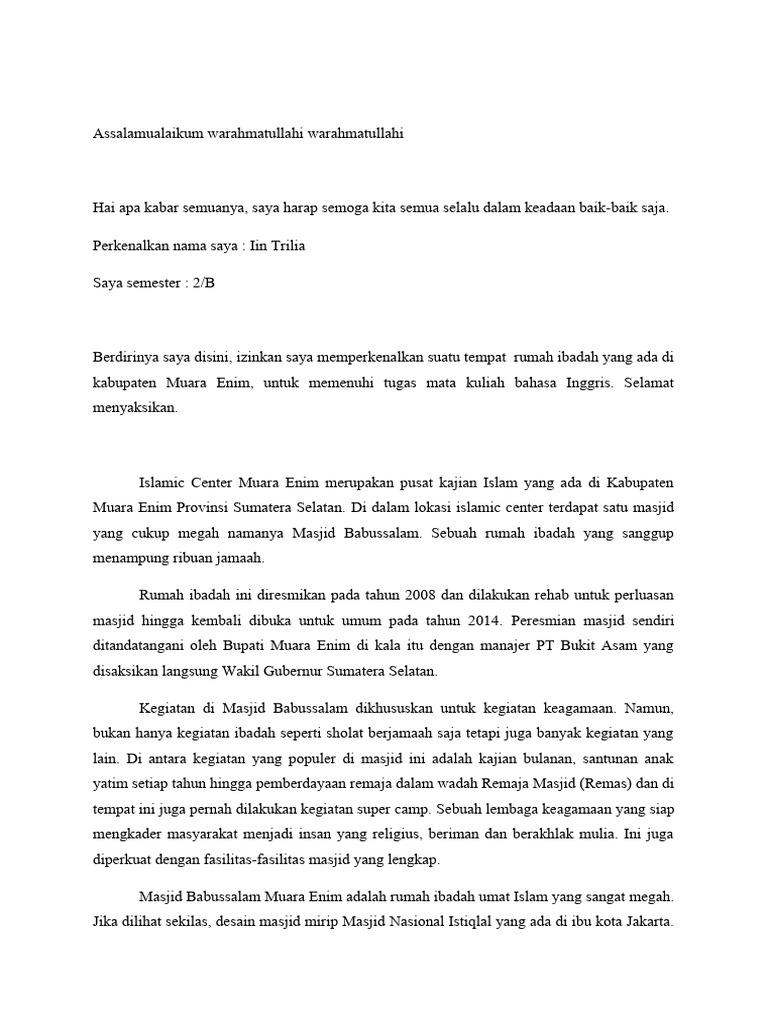 Teks Deskriptif | PDF