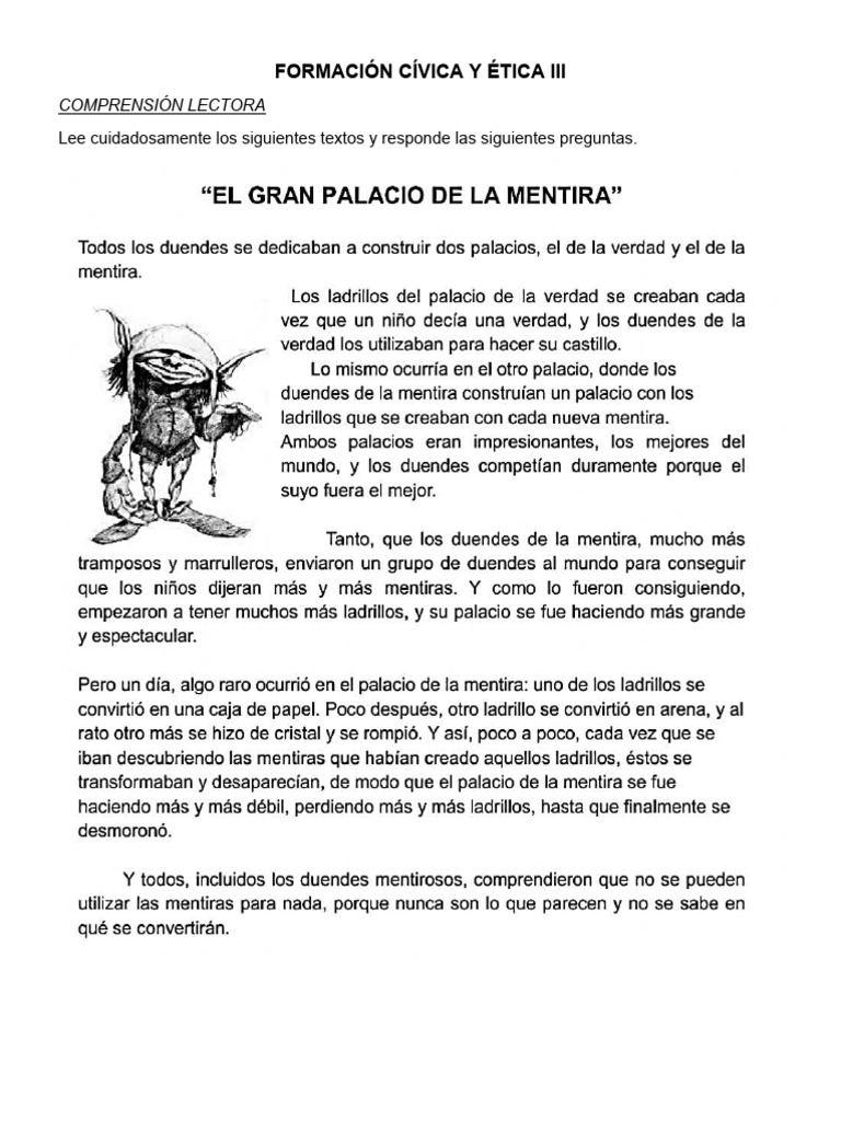 2 Comprensión Lectora F.C.E. III | PDF