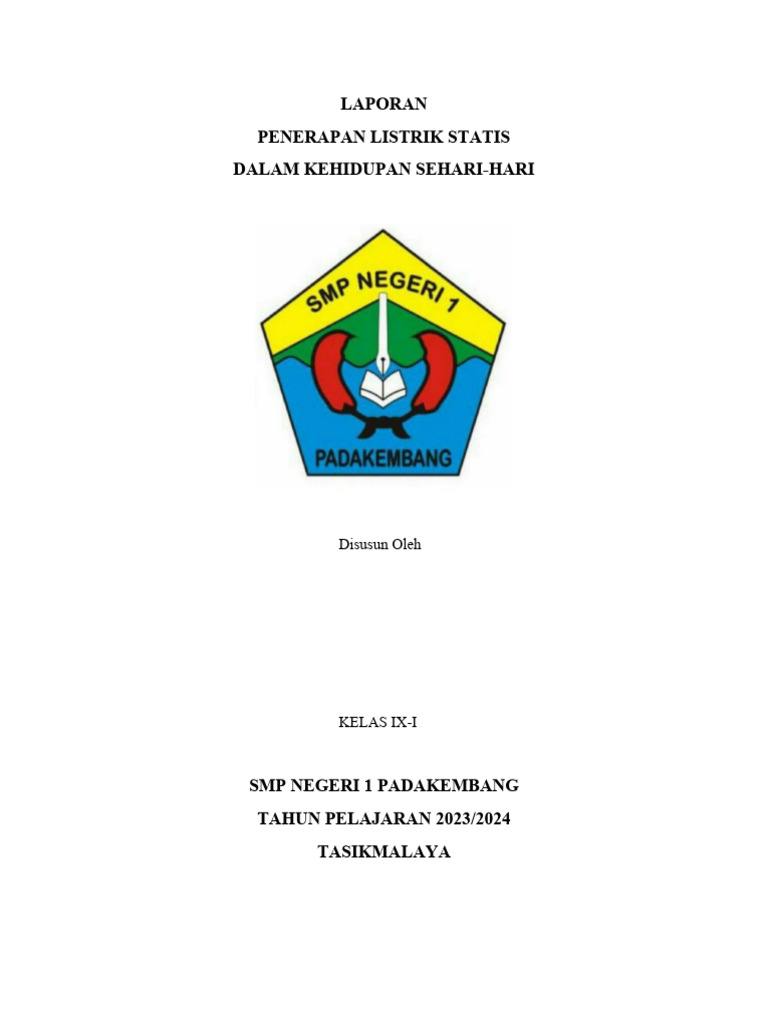 LAPORAN SMP 2 | PDF