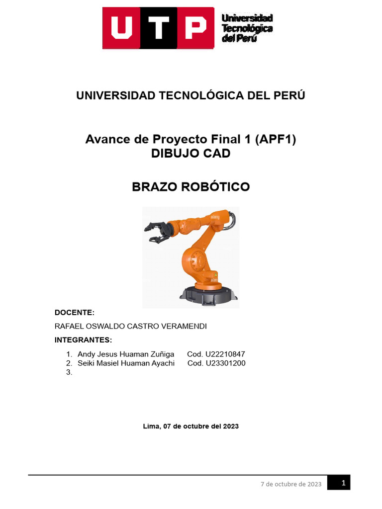 Avance de Proyecto Final 1 (APF1) | PDF