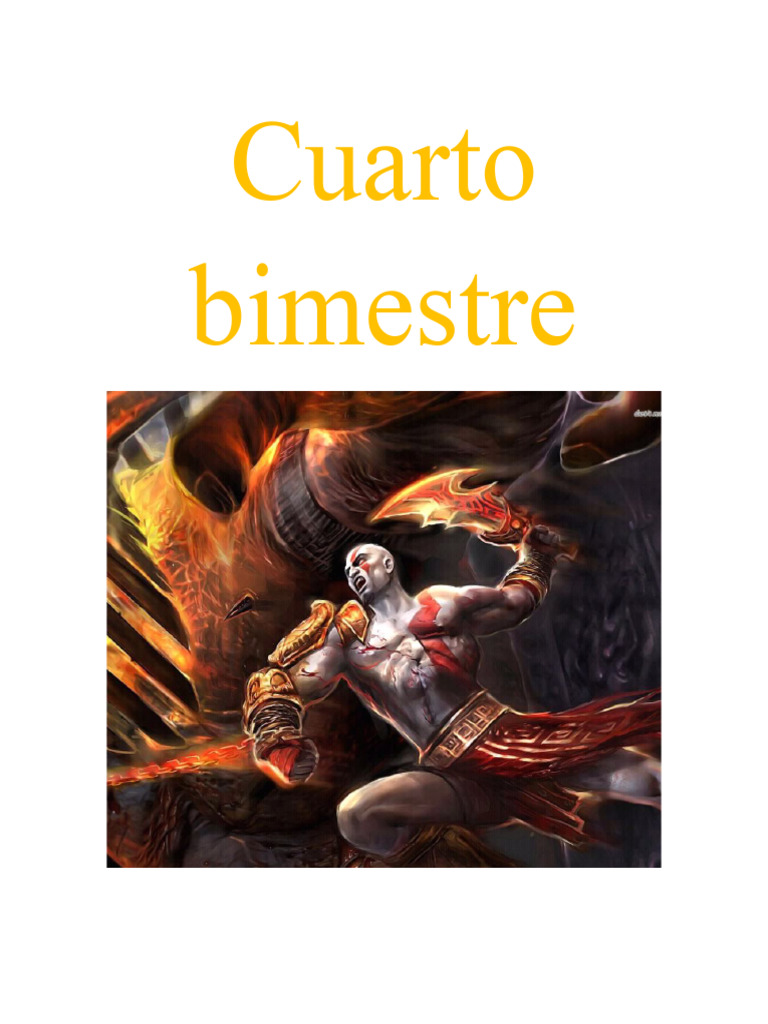 Cuarto bimestre | PDF