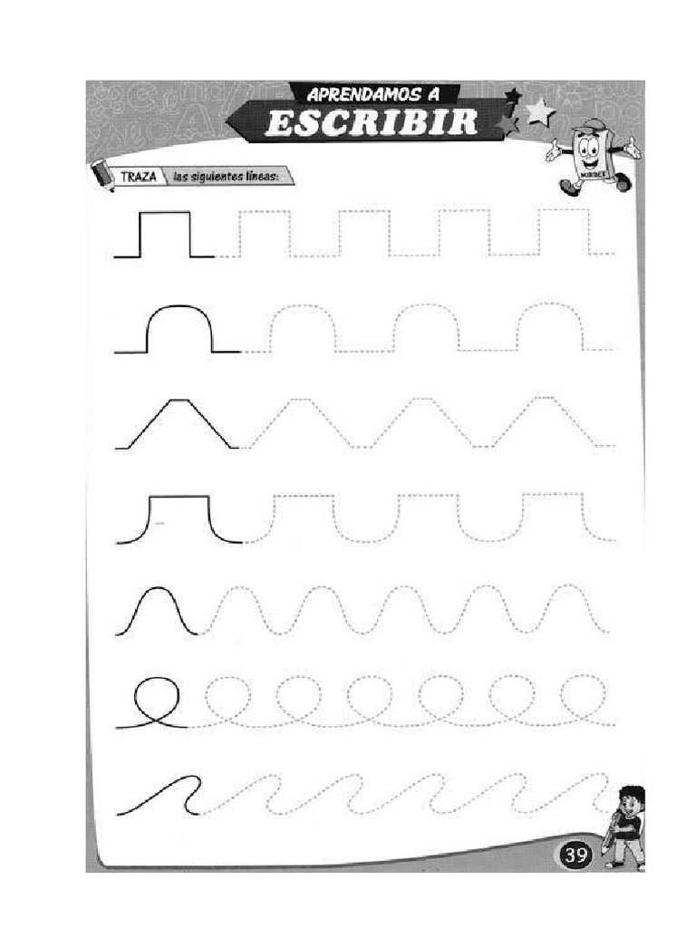 Aprendiendo A Escribir para Niños | PDF