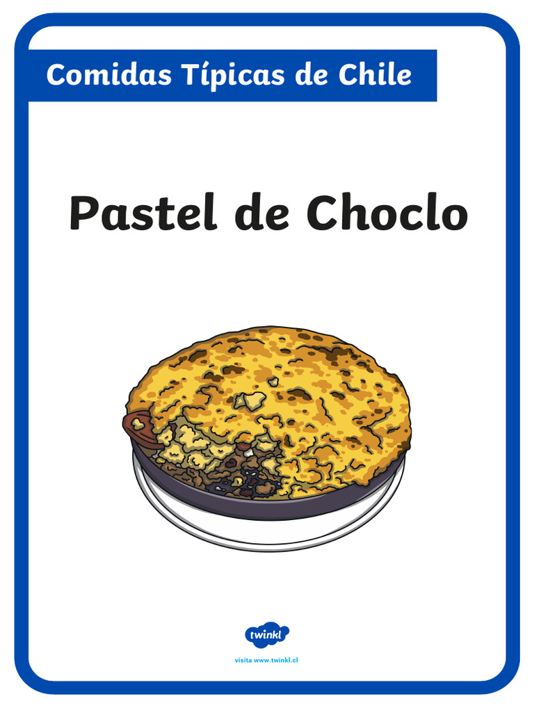 Comparto 'CL DF 1659469956 Poster Comidas Tipicas de Chile - Ver - 1 ...