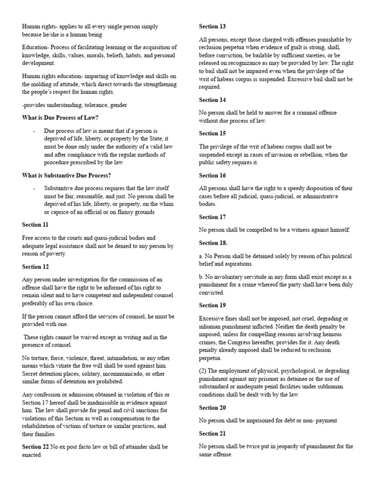 Human Rights CLAW | PDF