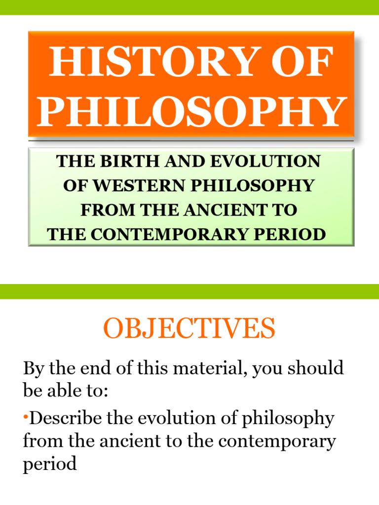 History of Philosophy PPT | PDF | Empiricism | Rationalism