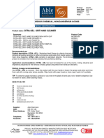 Brasso Metal Polish - Msds | PDF | Dangerous Goods | Safety