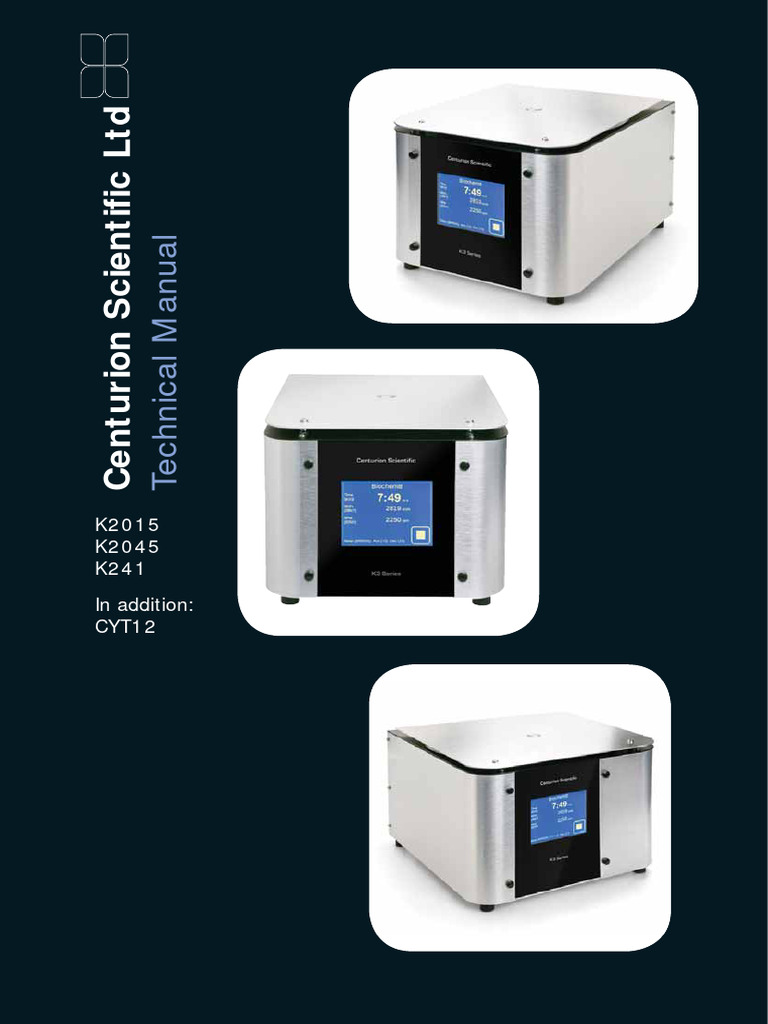 MANUAL CENTURION-K-series | PDF