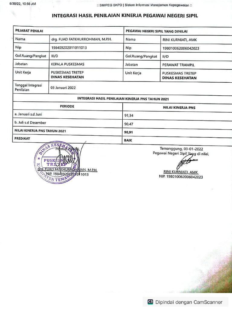 SKP Dan PKP 21 Rini Kurniati | PDF