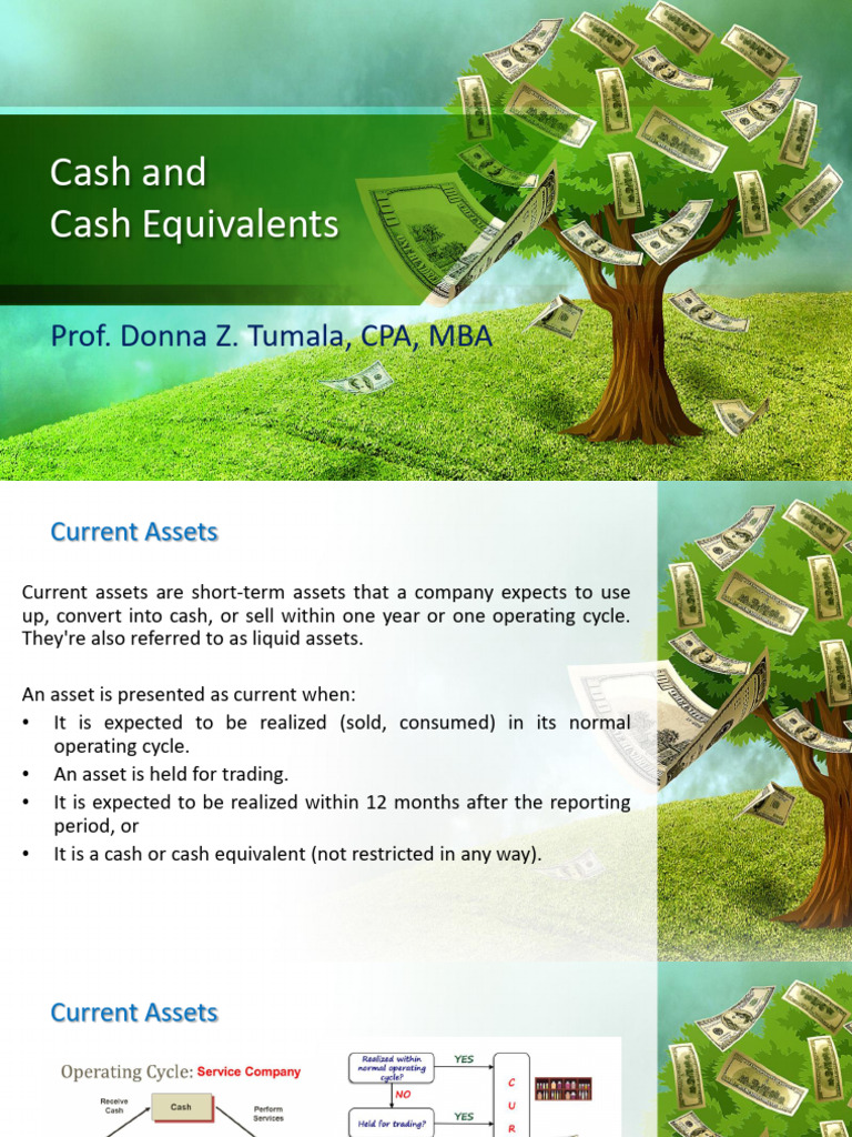Understanding Cash and Cash Equivalents | PDF | Business | Finance ...