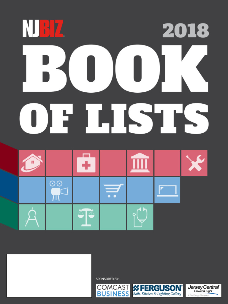 2018 Book of Lists | PDF