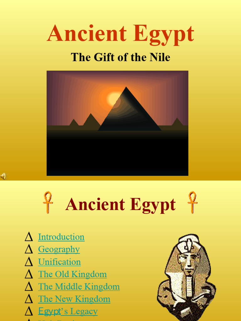 Overview of Ancient Egyptian Civilization | PDF | Ancient Egypt ...