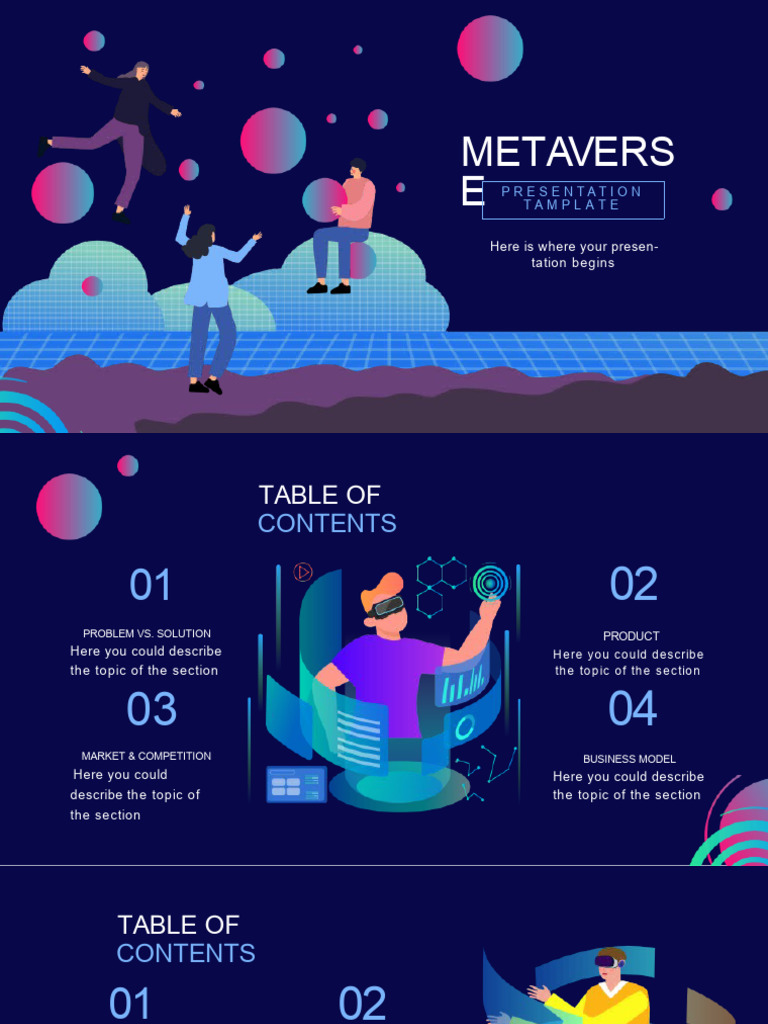 Metaverse PowerPoint Template | PDF