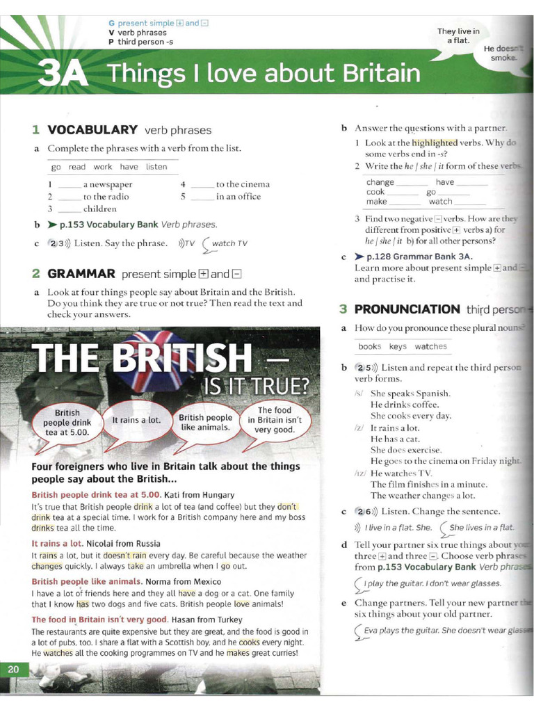3a THINGS I LOVE ABOUT BRITAIN - PDF | PDF