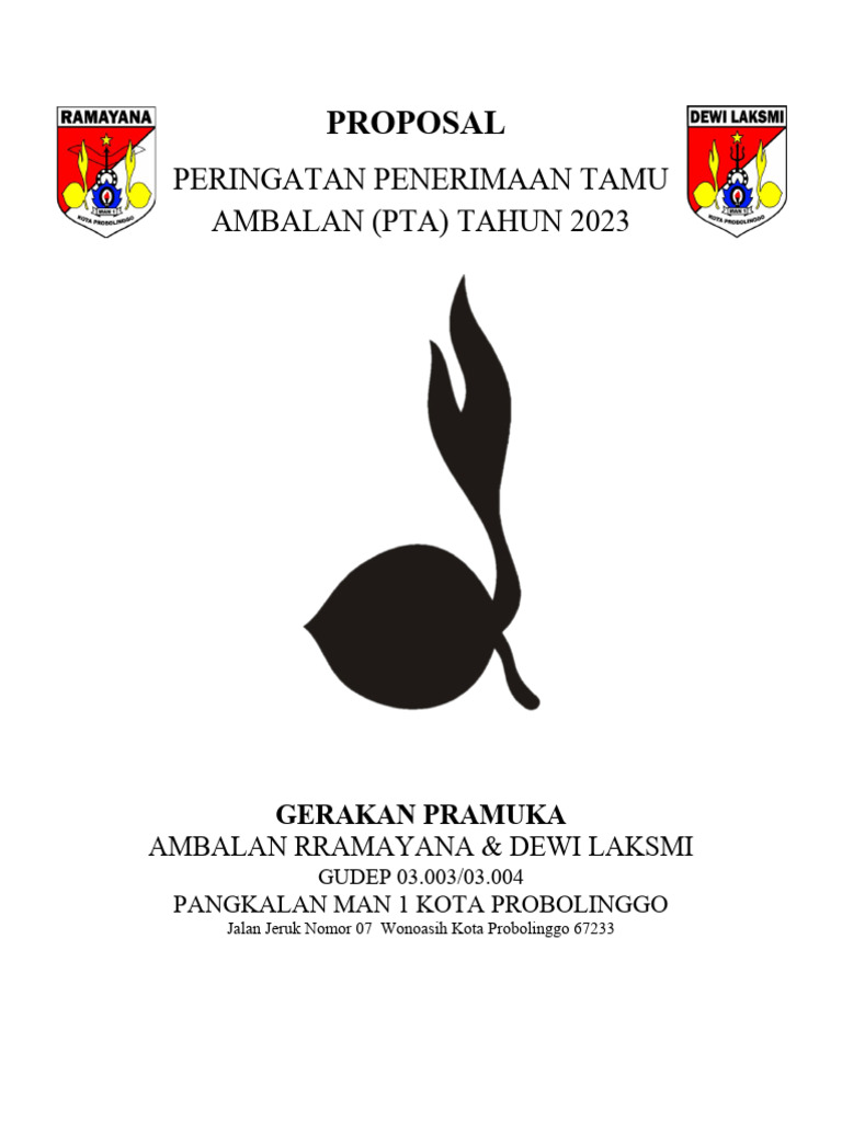PROPOSAL KEGIATAN PTA 2023 | PDF