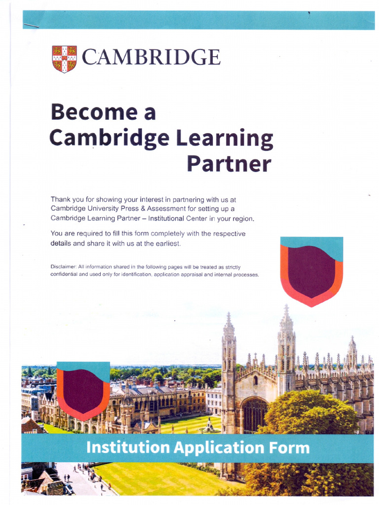 Cambridge Software Docs | PDF