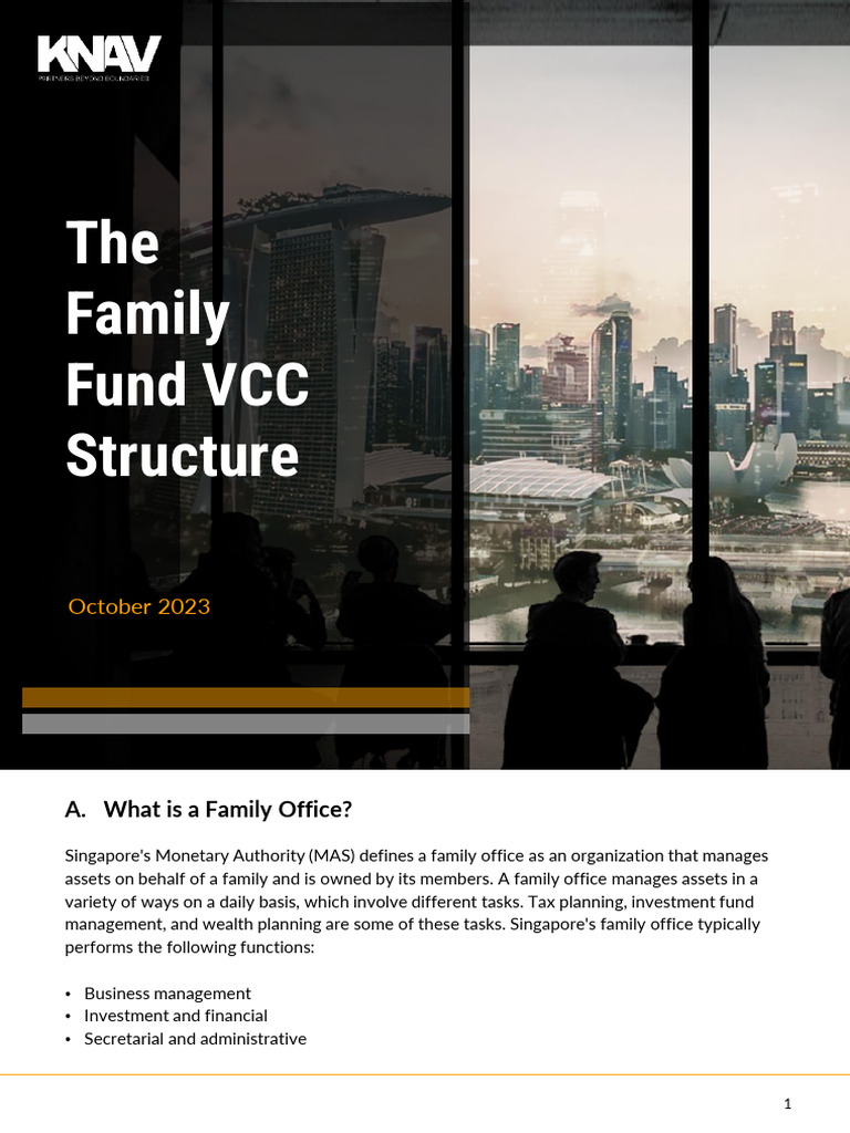 The-Family-Fund-VCC-Structure | PDF