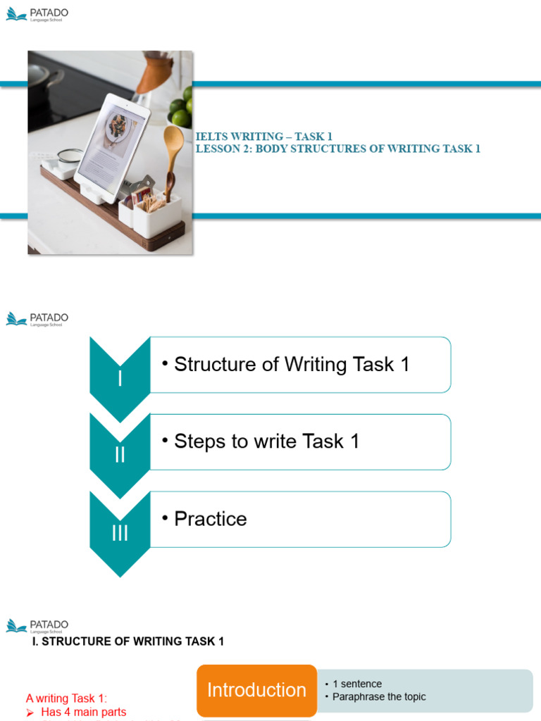 LESSON 2 Task 1 Structure | PDF