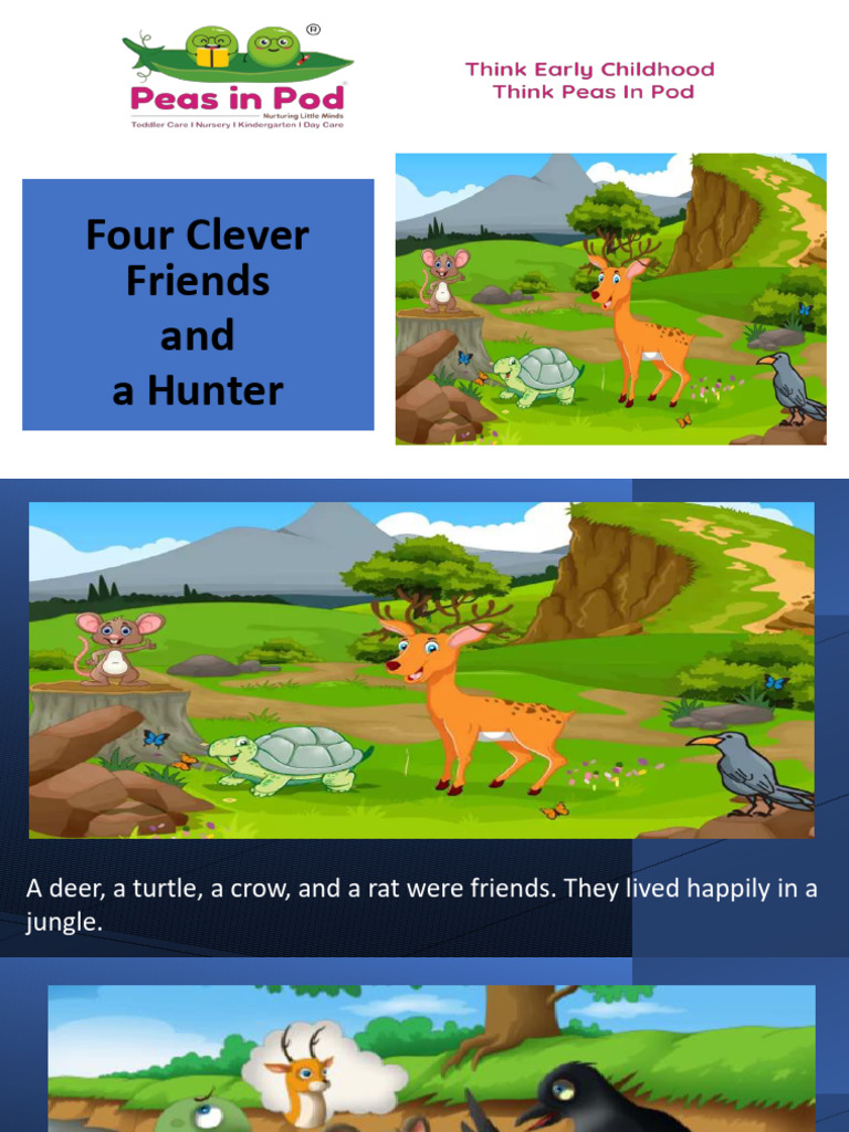 Four Clever Friends and A Hunter - PIP | PDF