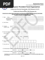New Form No. 11 Declaration Guide | PDF