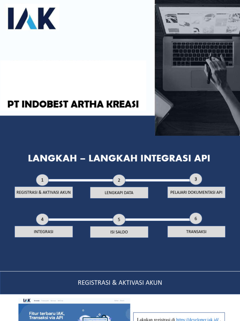 Panduan Integrasi API PT IAK | PDF
