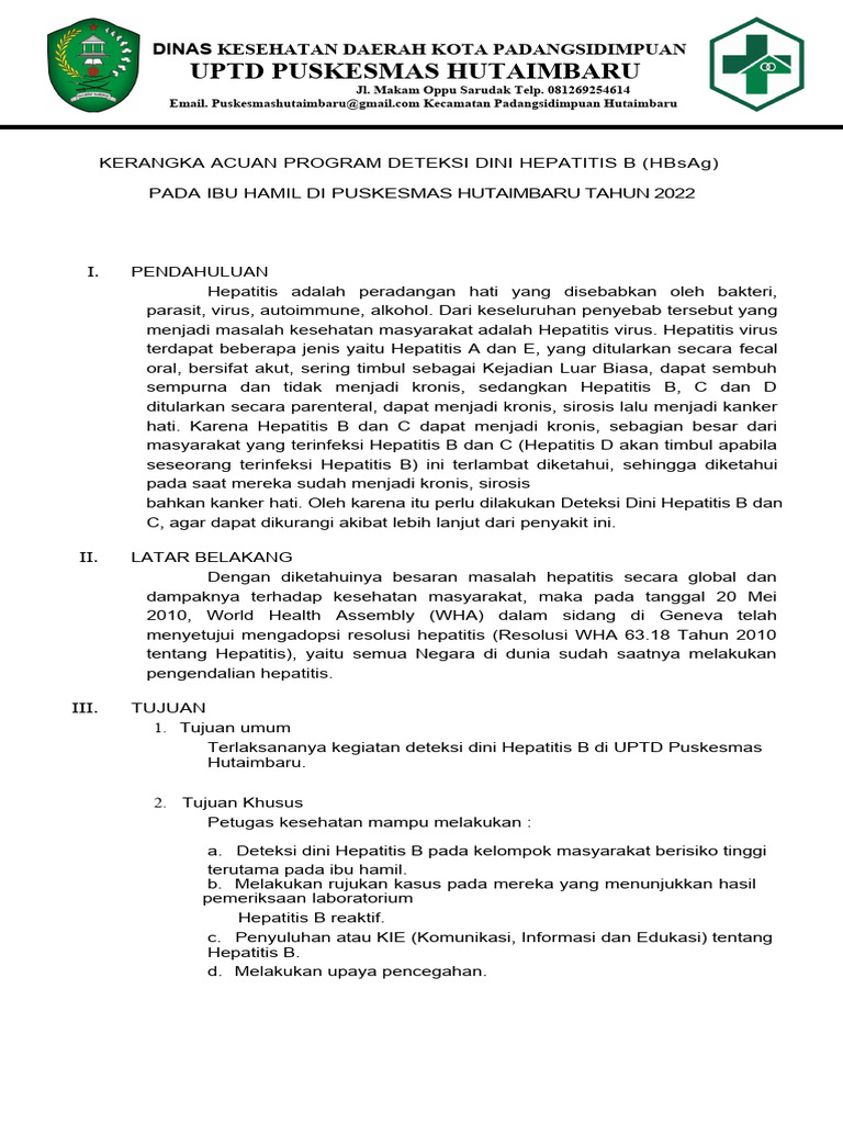 Kak Hepatitis Bumil 2023 | PDF