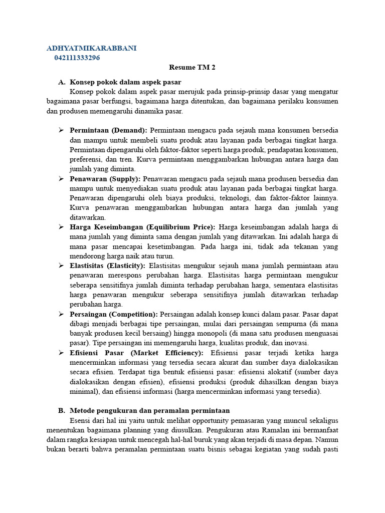 042111333296_ADHYATMIKARABBANI_RESUME TM 2 | PDF