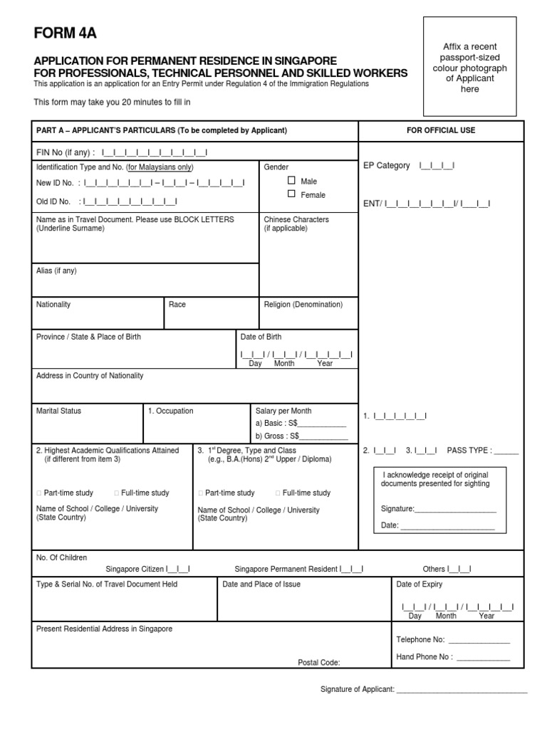 Form SG | PDF | Identity Document | Passport